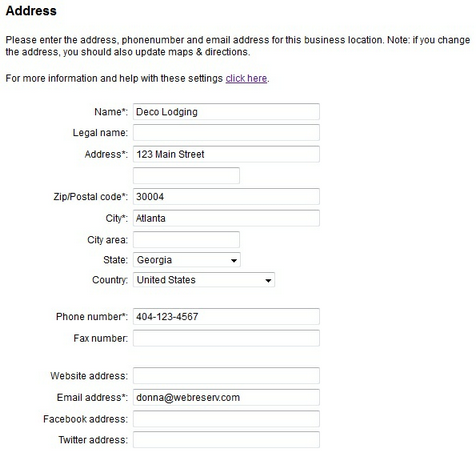 Address